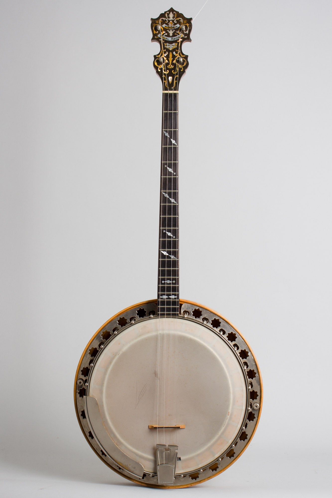 Wm. Lange Bruno Royal Artist Style A Tenor Banjo (1926) – RetroFret